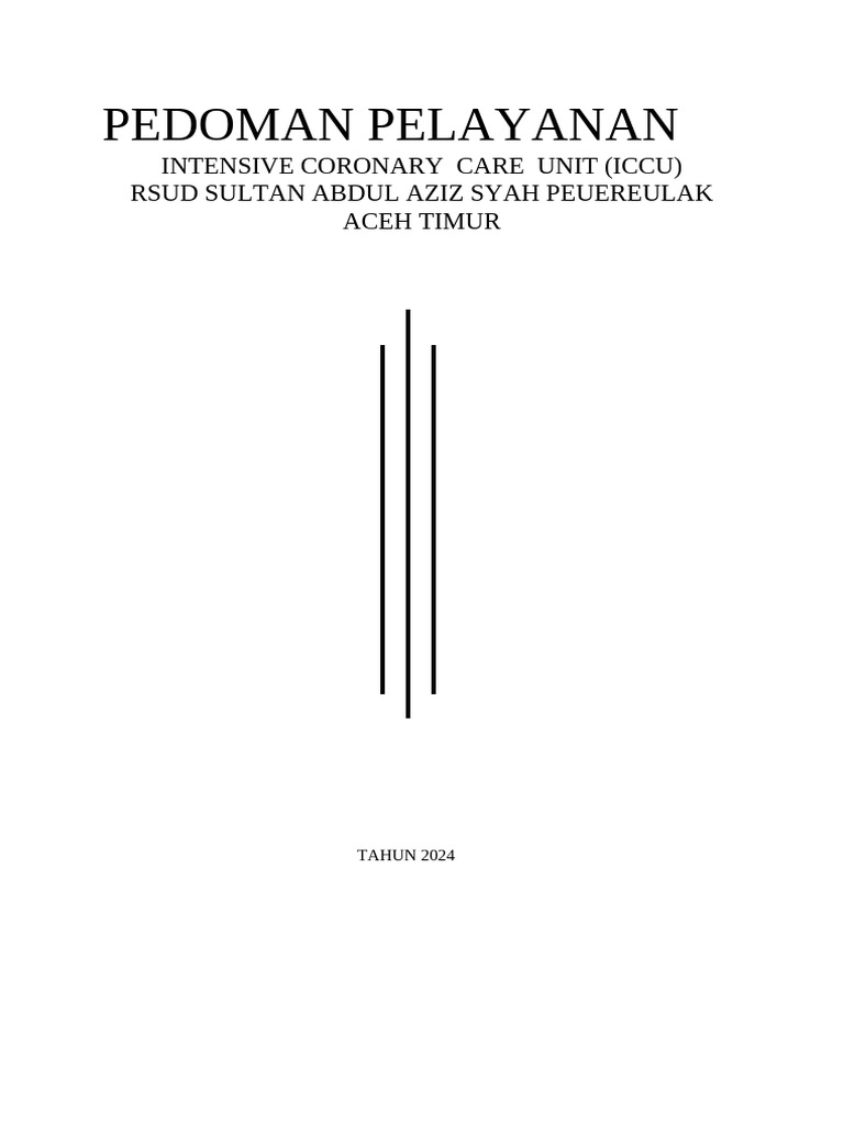 Pedoman-Pelayanan-Iccu Saas | PDF