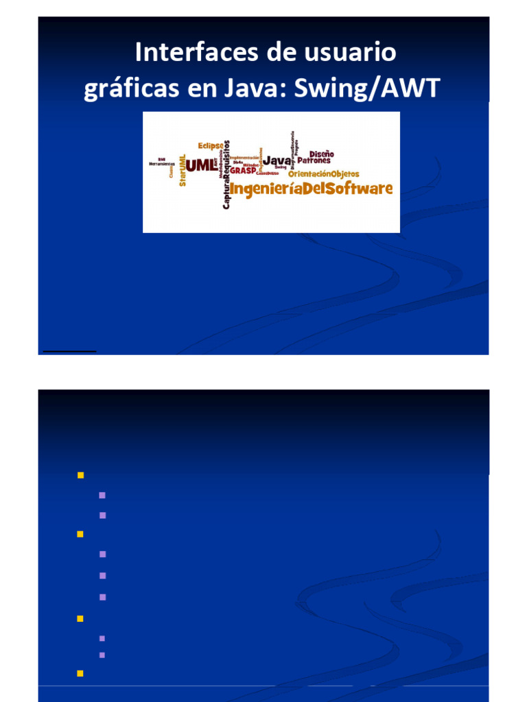 Java GUI Programming: Swing/AWT | PDF | Graphical User Interfaces ...