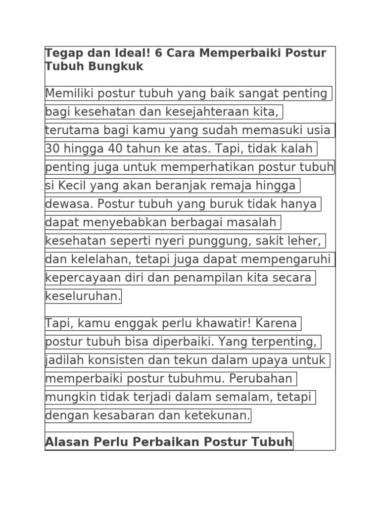 Tegap Dan Ideal | PDF