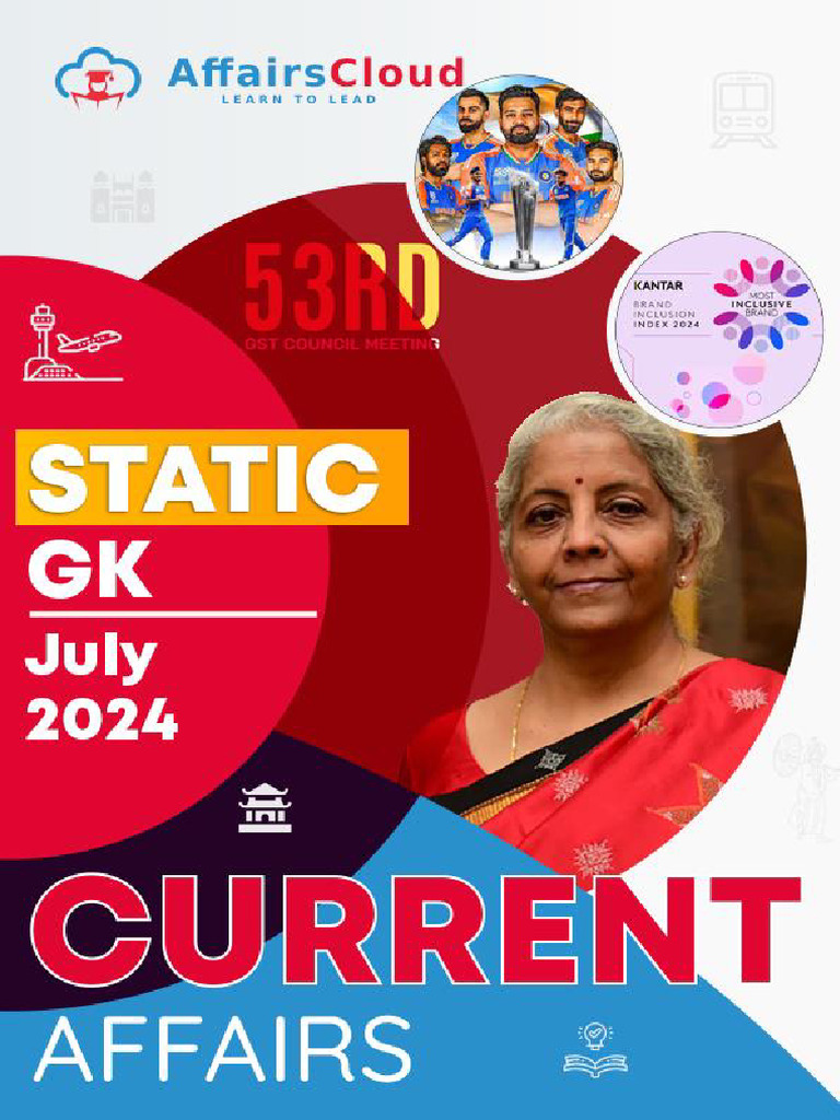 JULY 2024 STATIC(Eng) by Affairscloud | PDF