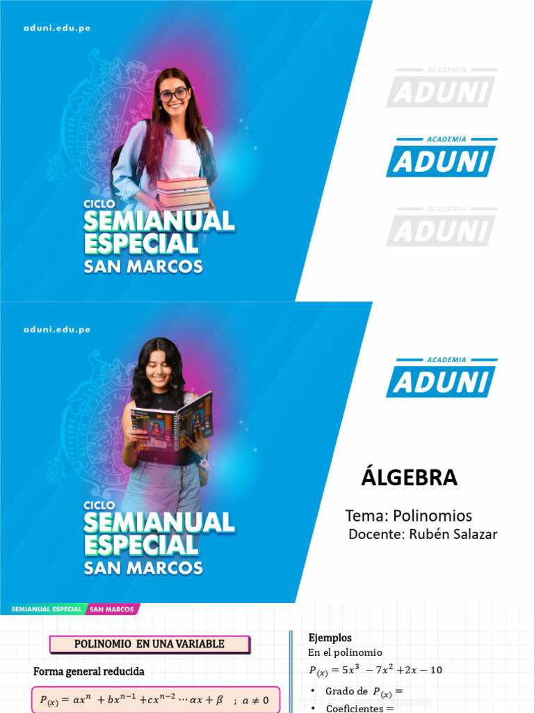 SSM TS003 AL Polinomios | PDF