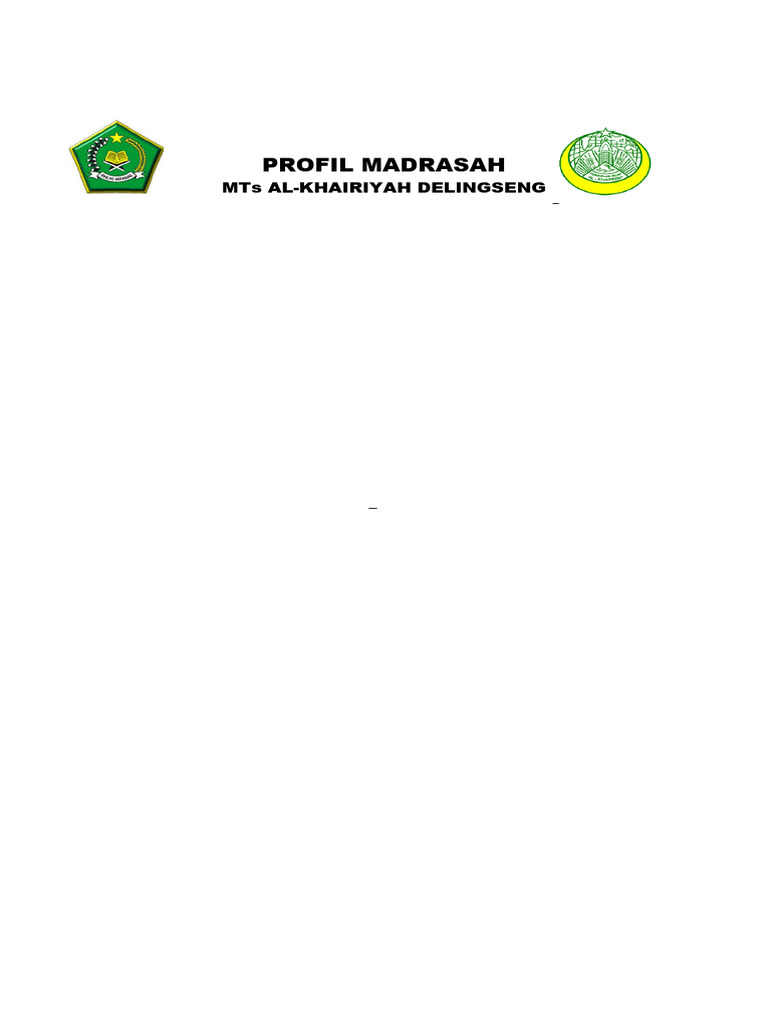 Profil Madrasah | PDF