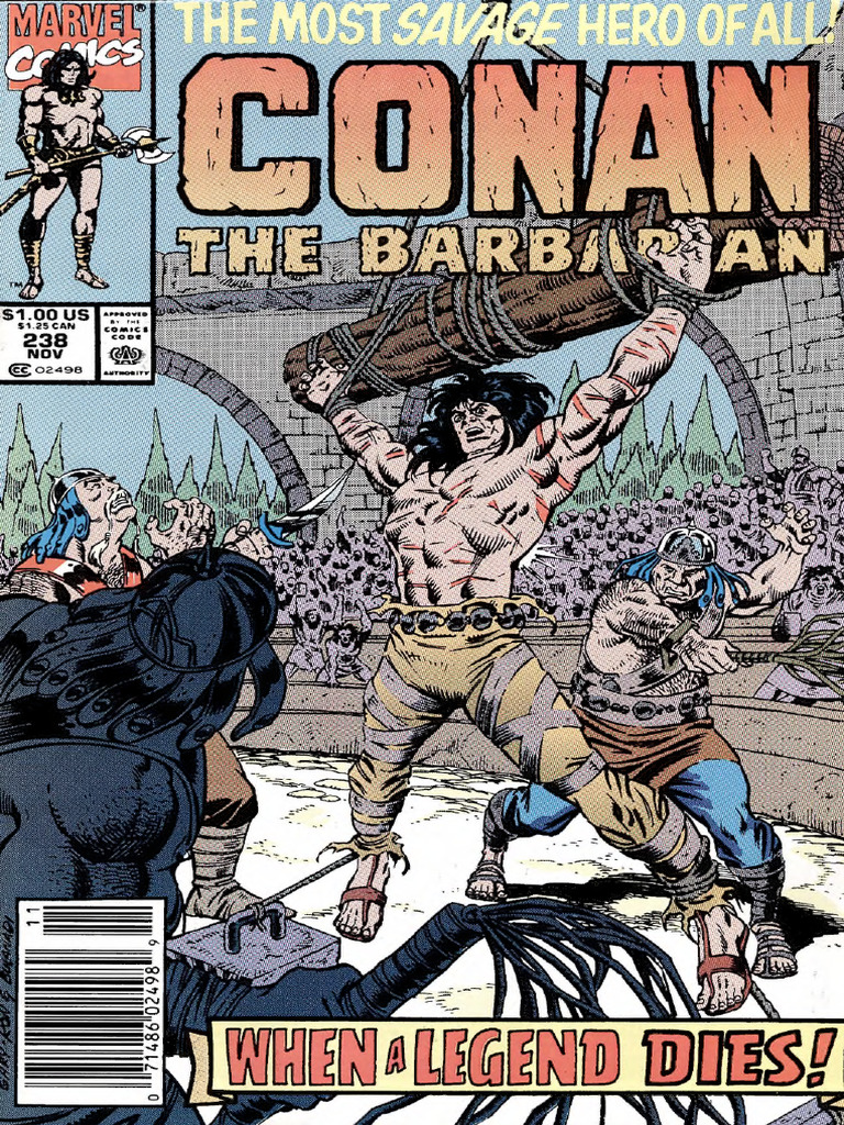 Conan.O.barbaro.v1.238. .A.morte - De.conan. .Bau - Da.marvel | PDF