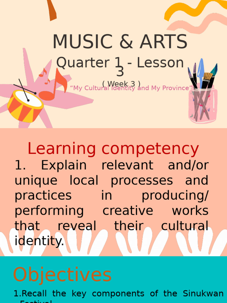Q1 MUSIC ARTS PPT Week 3 | PDF