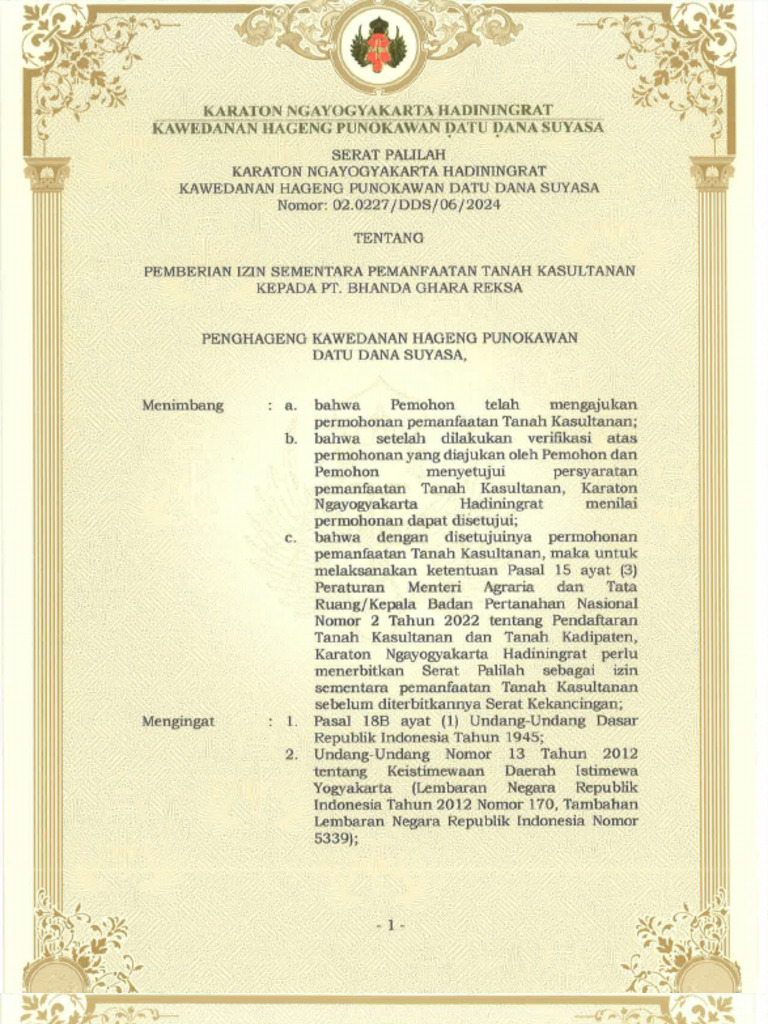 02 0227 DDS 06 2024 Scan Serat Palilah Perpanjangan HGB PT Bhanda Ghara ...