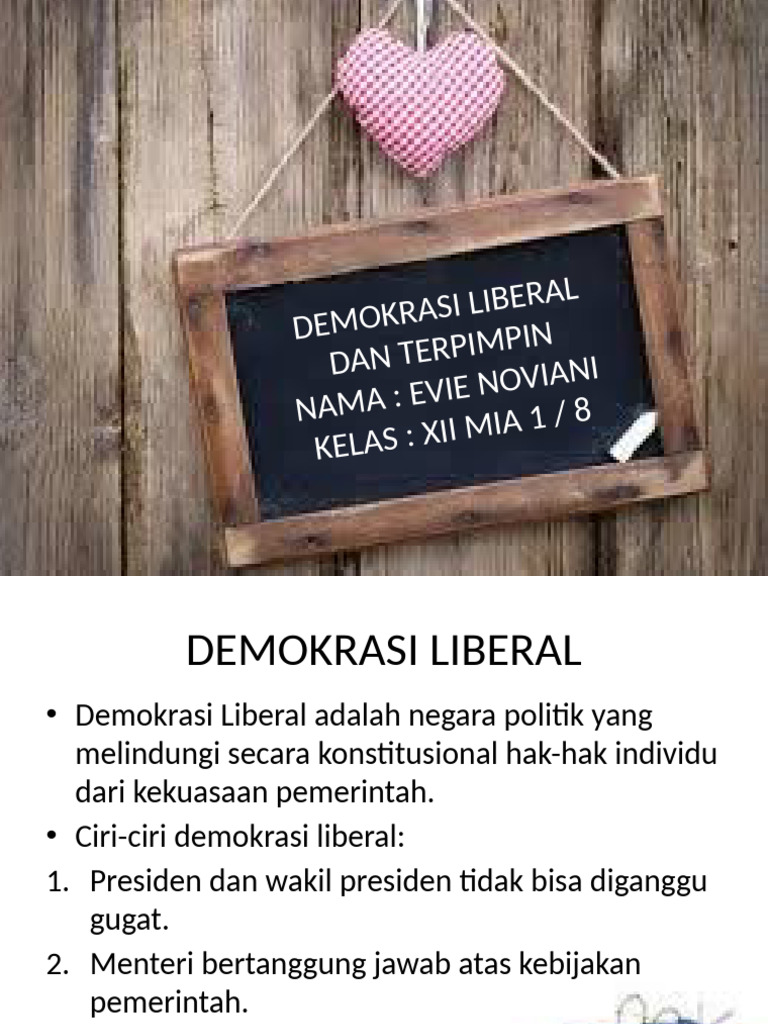 Demokrasi Liberal Dan Terpimpin | PDF