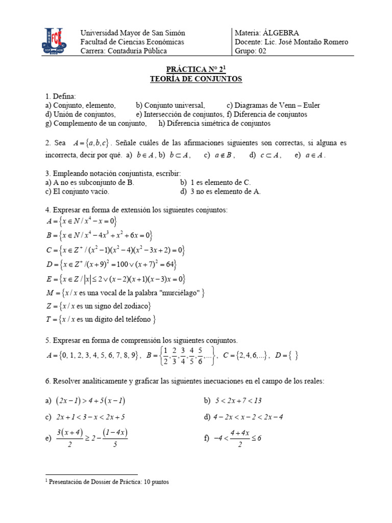Pr-Ctica N - 2 | PDF