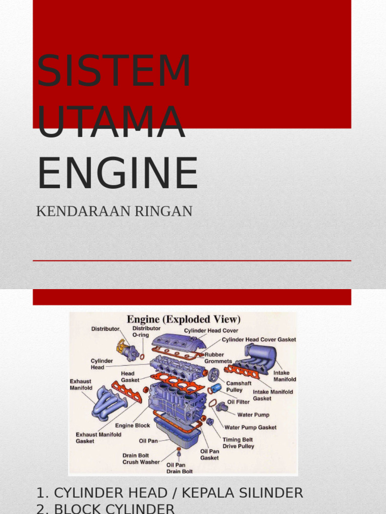Sistem Utama Engine | PDF