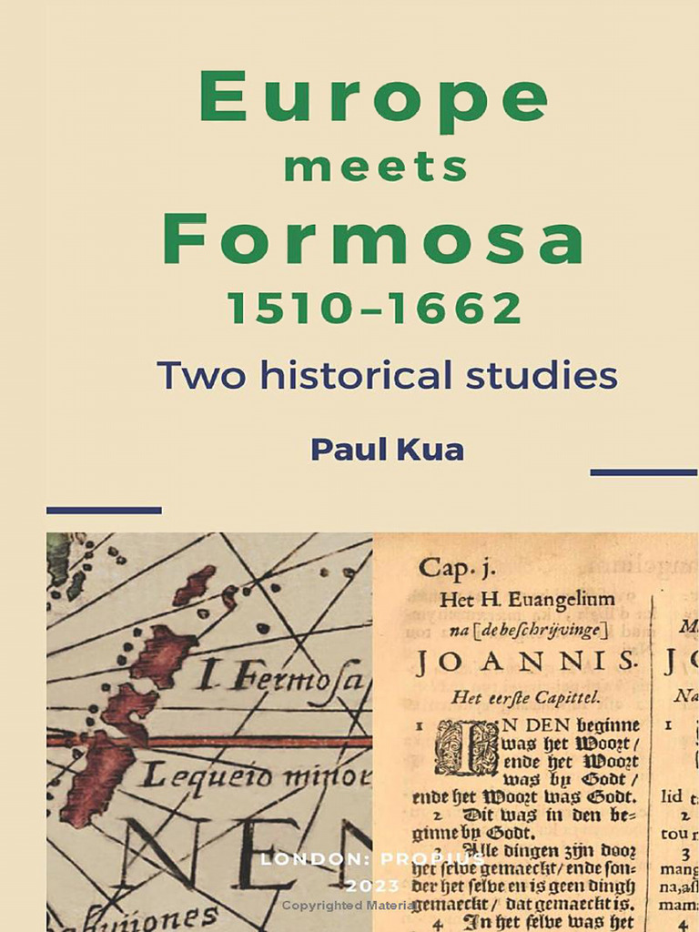 Portuguese & Dutch Influence on Formosa | PDF | Taiwan | Social Science