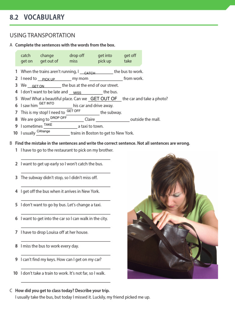 BUS 2.0 Level 2 Lesson Plan 8 Handout 2 | PDF