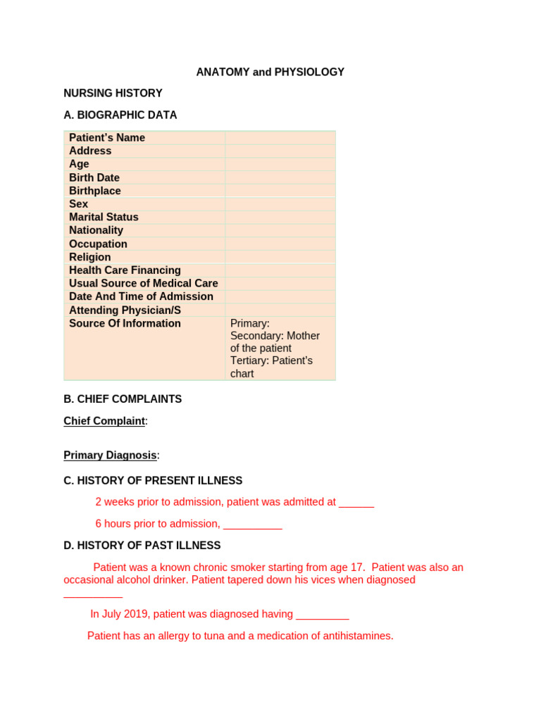 Case Pres Sample Format 1 | PDF