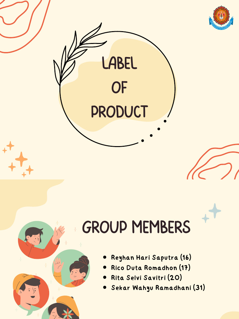 Tugas Label of Product - Sekar | PDF