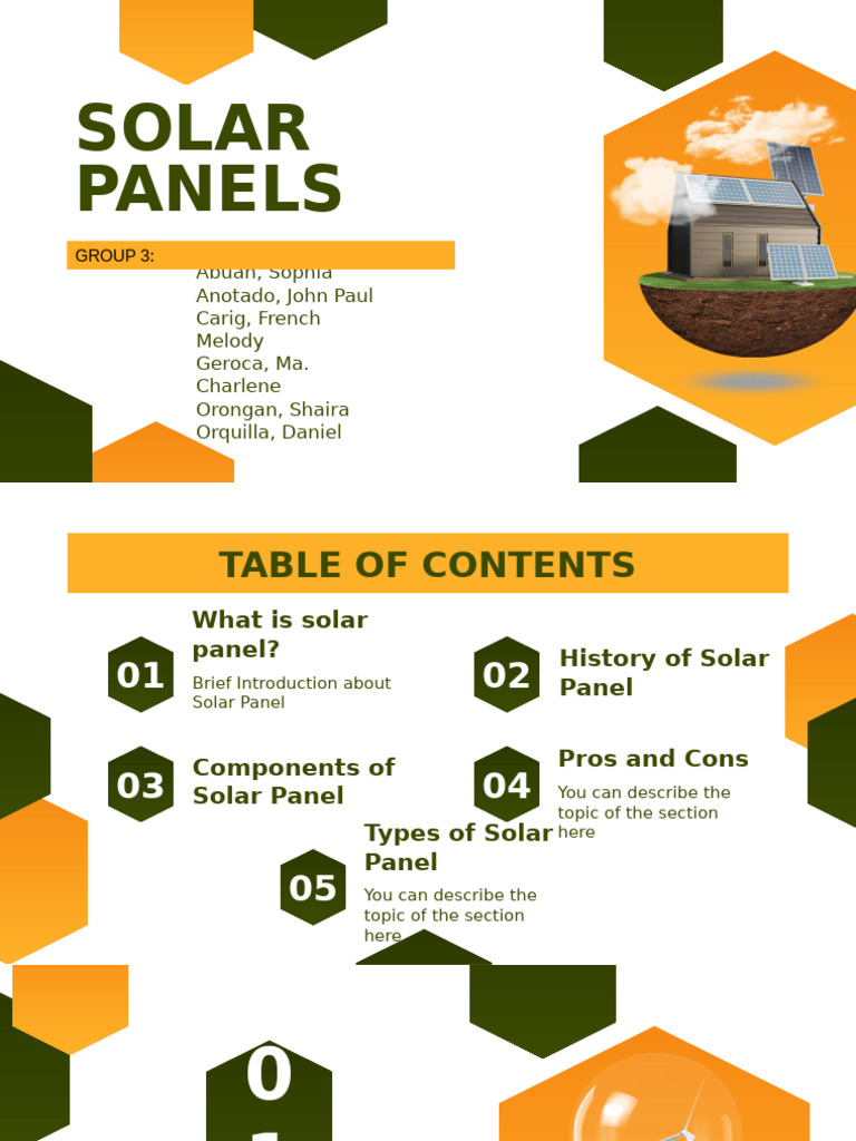 g3 - Solar Panels | PDF