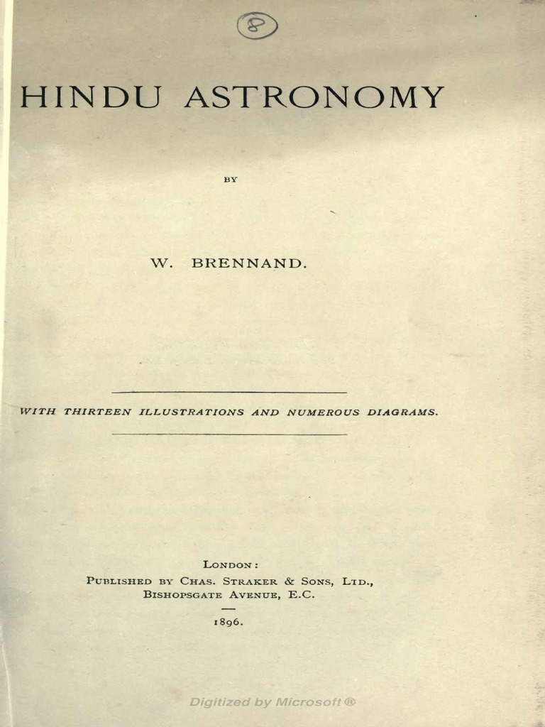 Hindu Astronomy: Ancient Insights and Methods | PDF | Moon | History