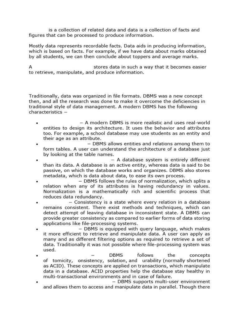 Understanding Database Management Systems | PDF | Relational Database ...
