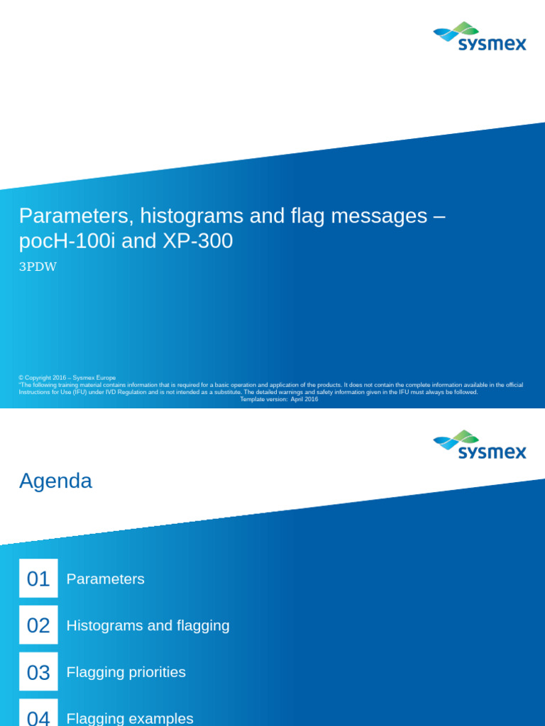 01 Parameters Histograms and Flagging MDT 31818842 | PDF