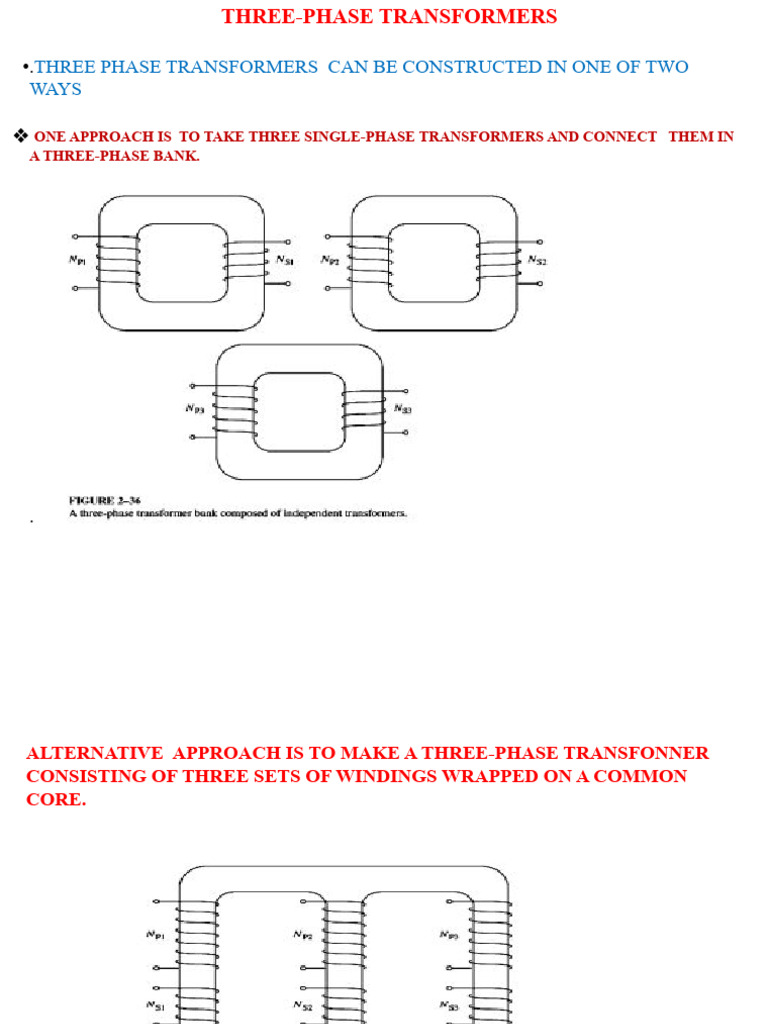 THree Phase Transformer | PDF