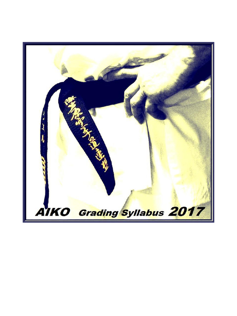 AIKO Grading Syllabus Final 112017 | PDF
