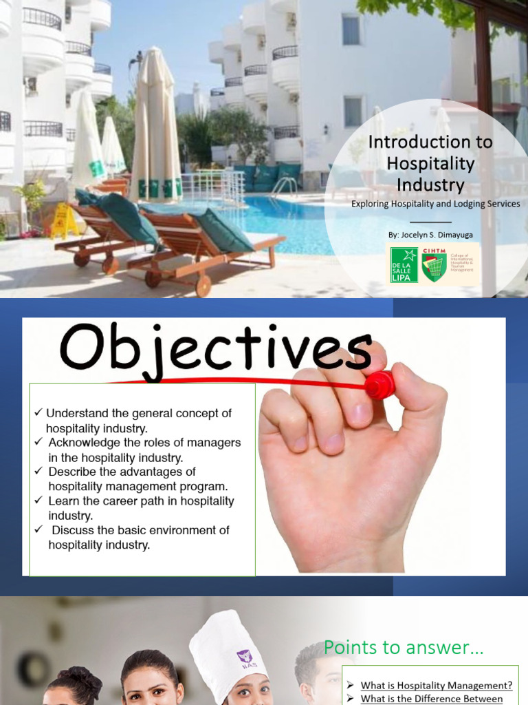 Introduction To Hospitality Industry | PDF