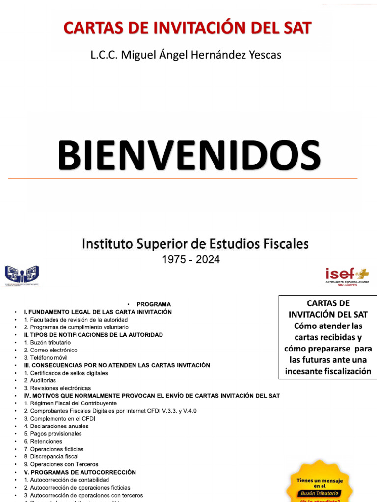 CARTAS INVITACION SAT | PDF