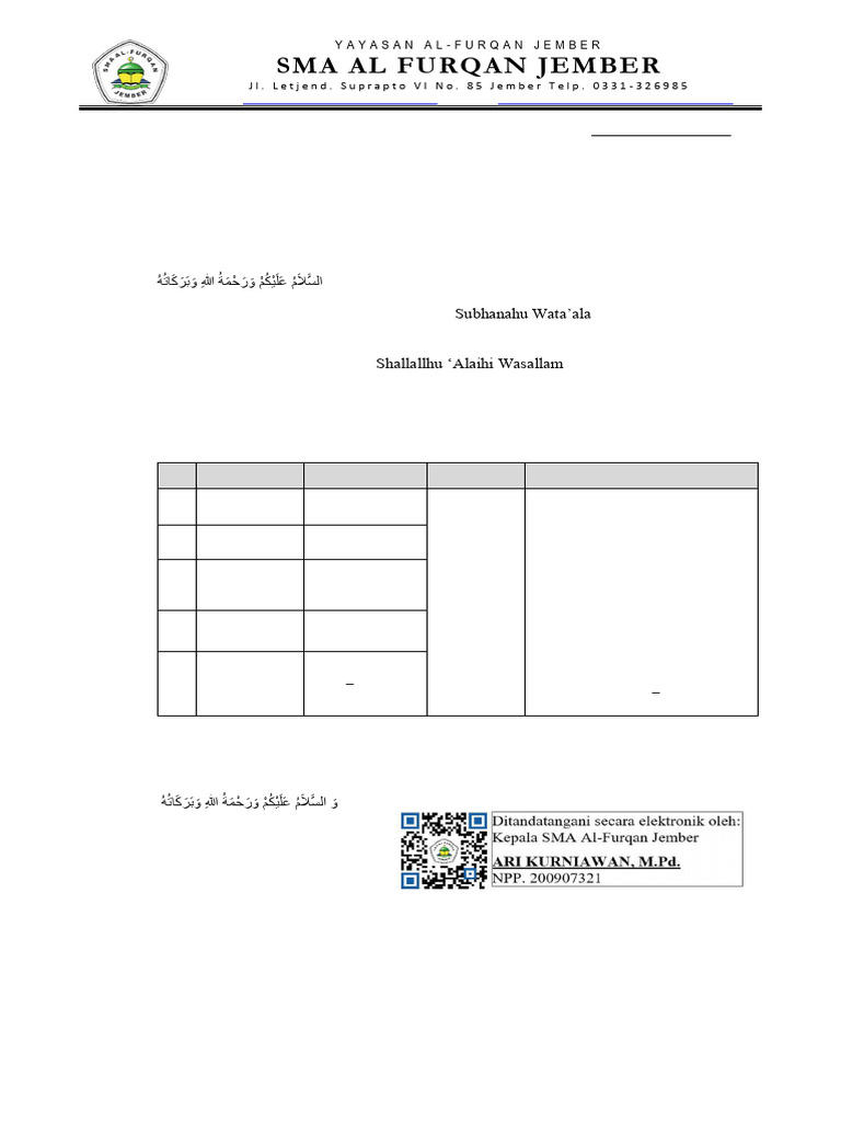 Pemberitahuan Kegiatan MPLS Dan MPKP 2024-2025 | PDF