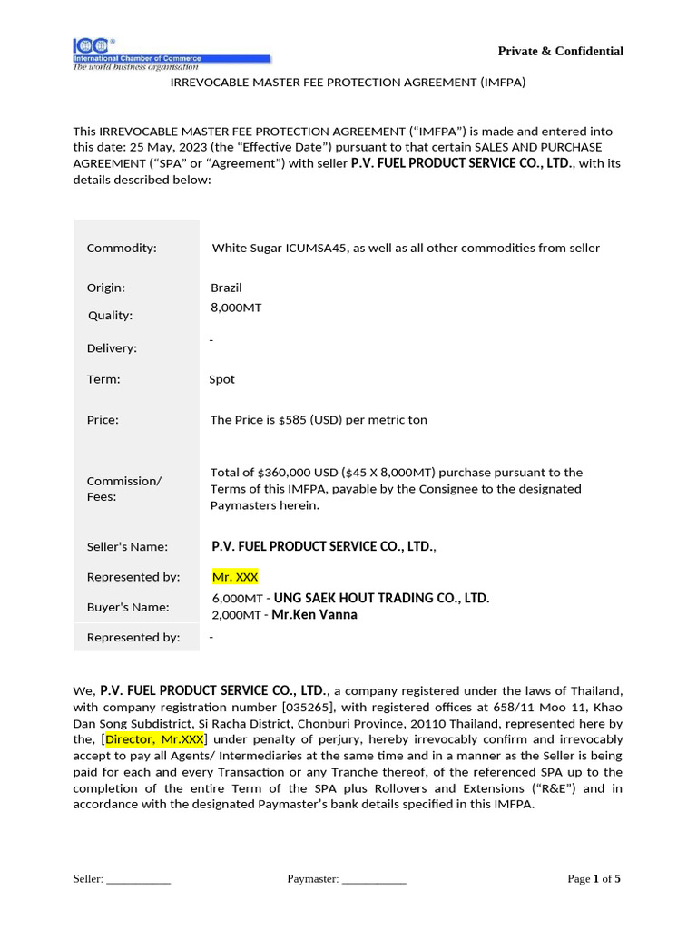 IMFPA IC45 PV - Pornchai | PDF