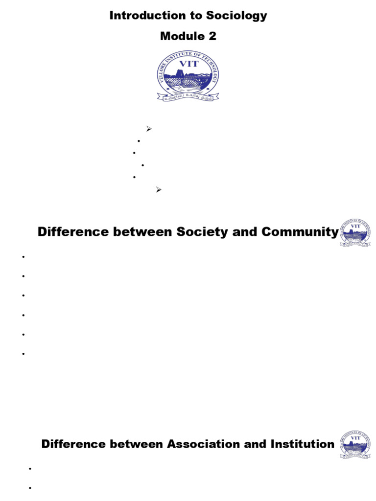 Module 2 Social System Lecture 3 | PDF