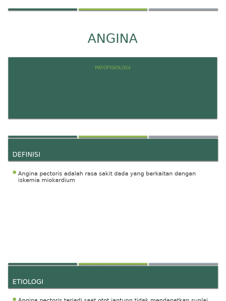 Angina | PDF