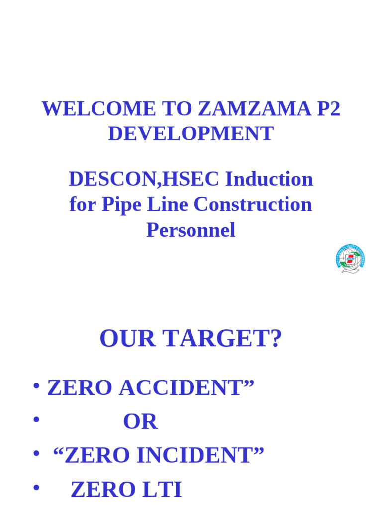 Descon Pipe Line Induction Package | PDF