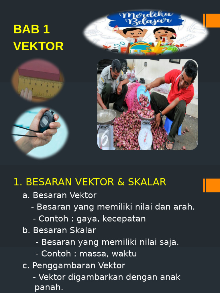 Bab 1 Vektor | PDF