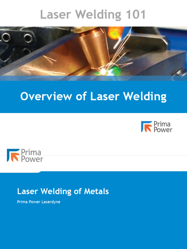 Prima Power Laserdyne - Laser Welding 101 Sept2022 | PDF