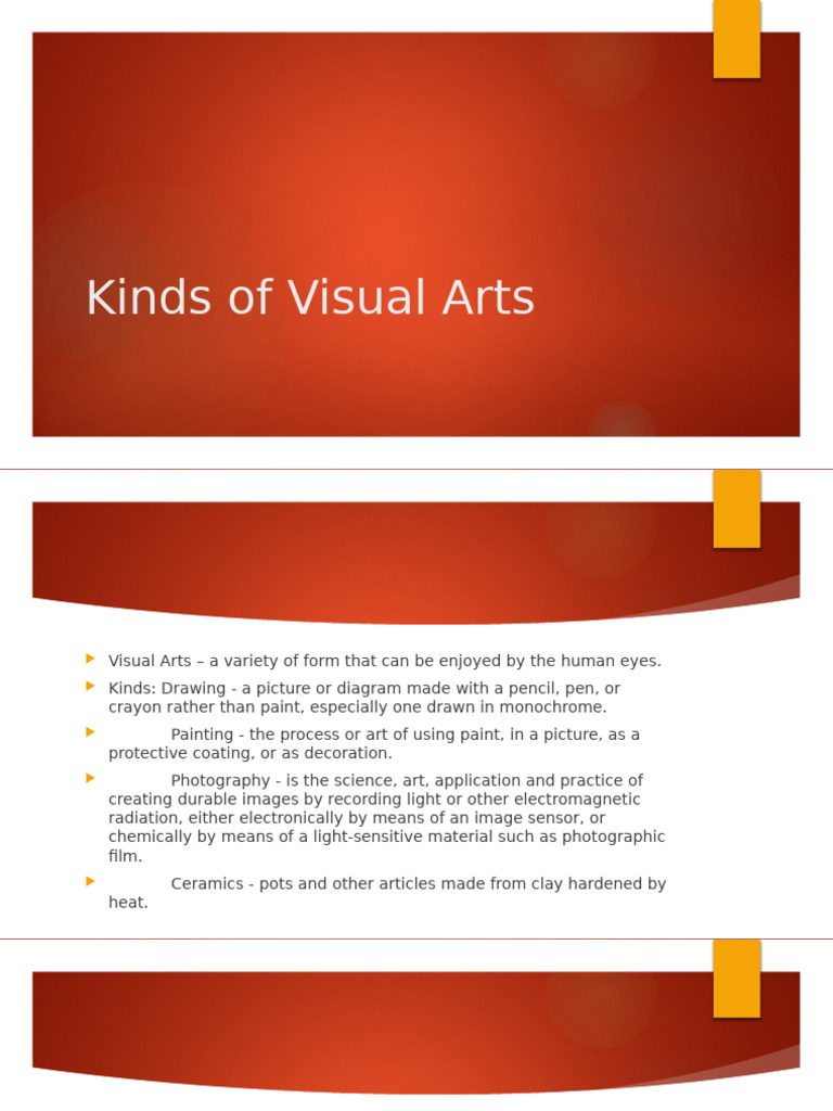 Kinds of Visual Arts | PDF