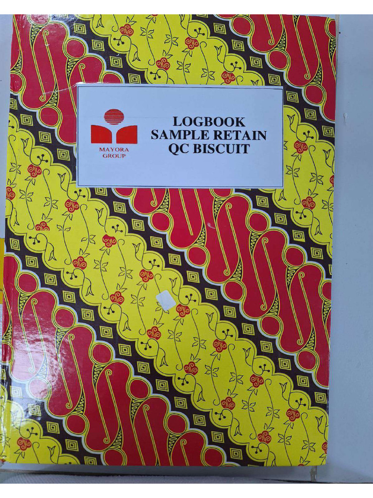 Logbook Sampel Retain | PDF