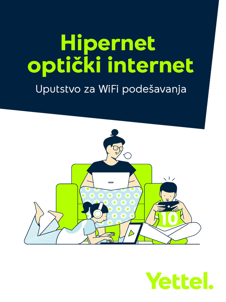 WI-Fi Podešavanja Hipernet Optičkog Interneta | PDF