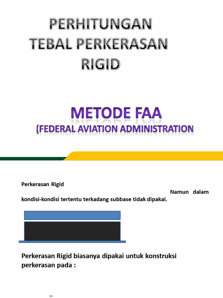 Rigid Pavement Faa - Ar | PDF