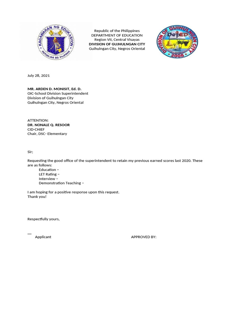 Letter-for-retention | PDF