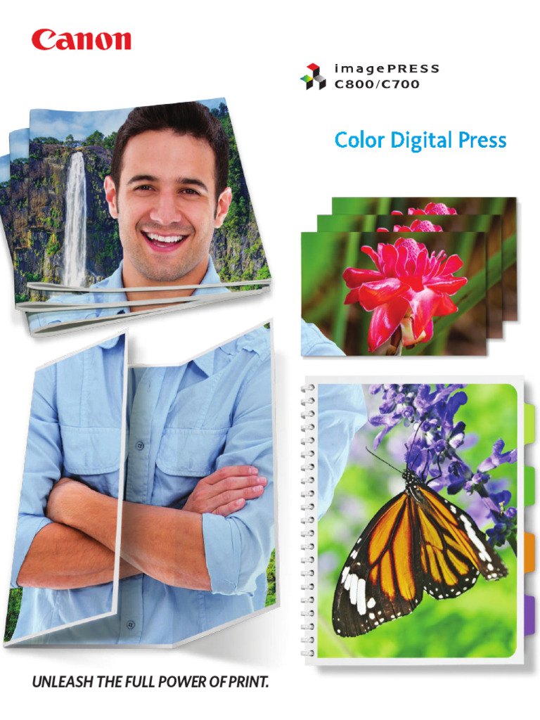 Canon ImagePRESS C800 Brochure | PDF