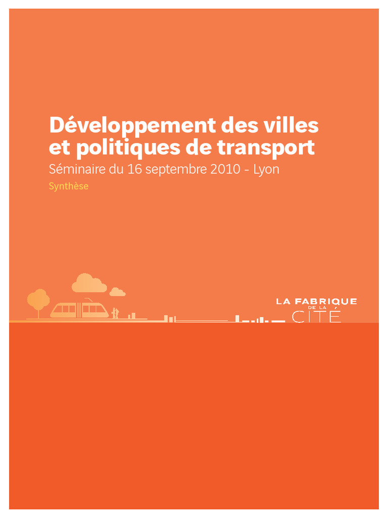 Dvpt villes et transports | PDF