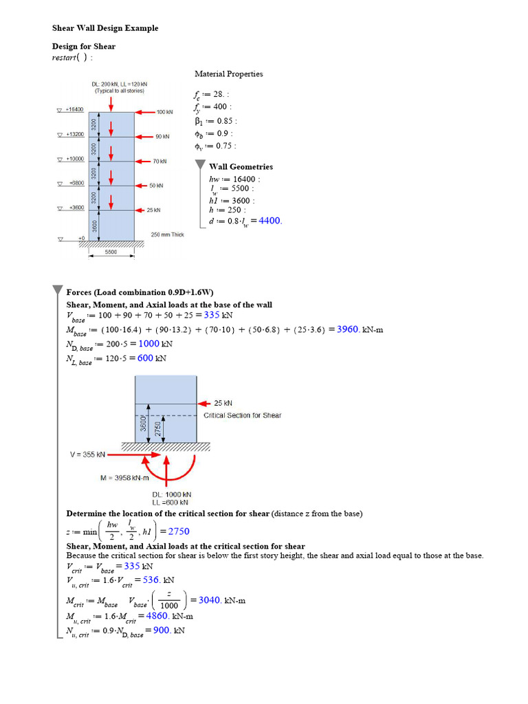 Wall Example | PDF