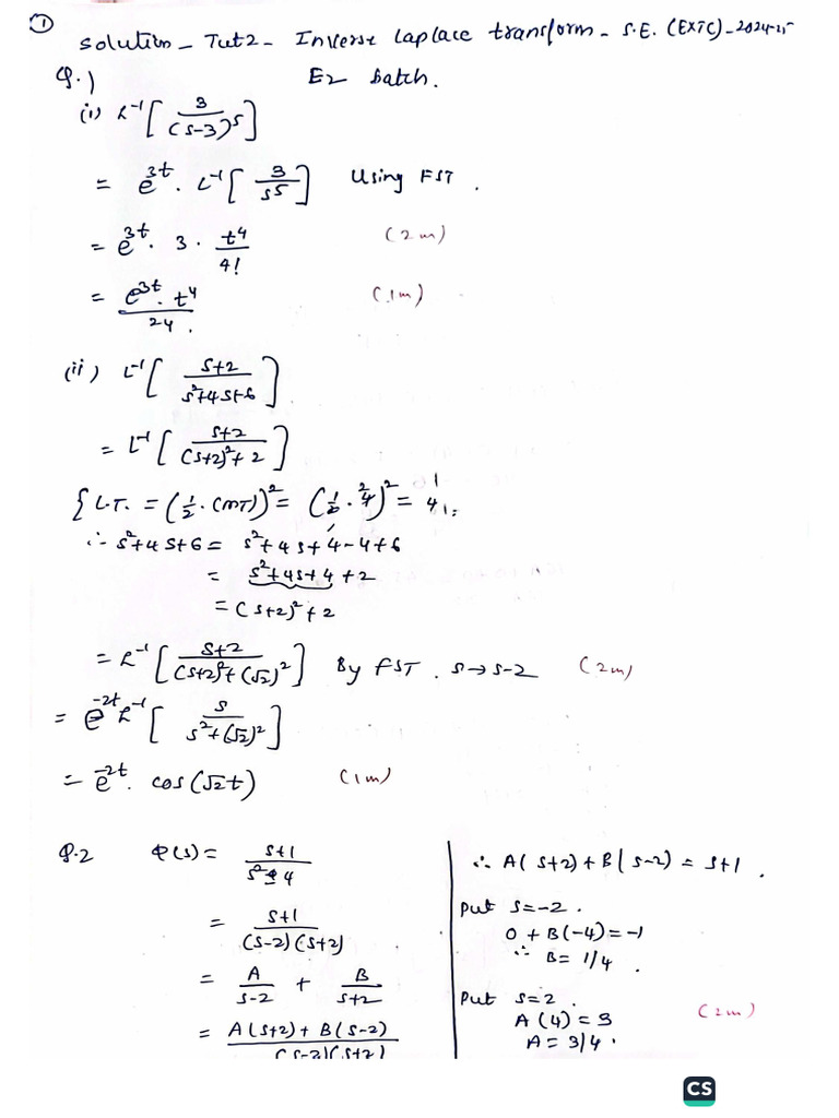 solution tut2.E2 batch (1) | PDF