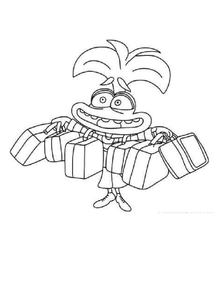 Intensamente para Colorear | PDF