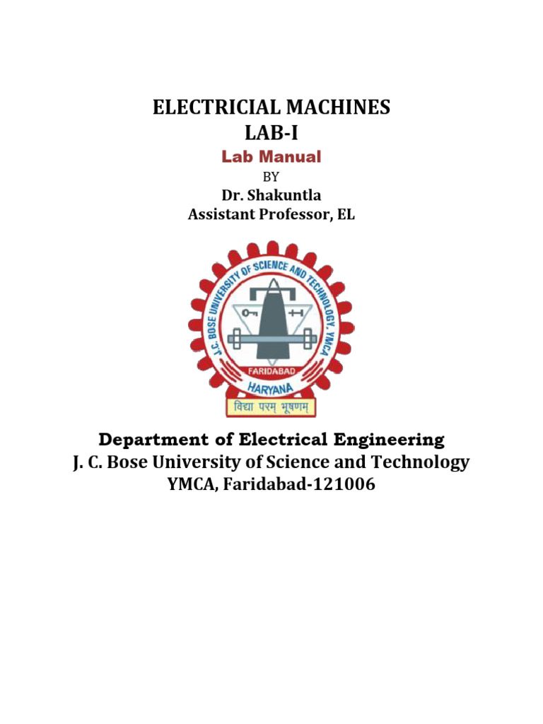 Em1 Lab Manual | PDF