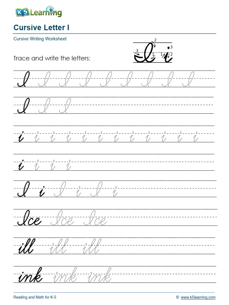 handwriting-letters-ii-printable | PDF