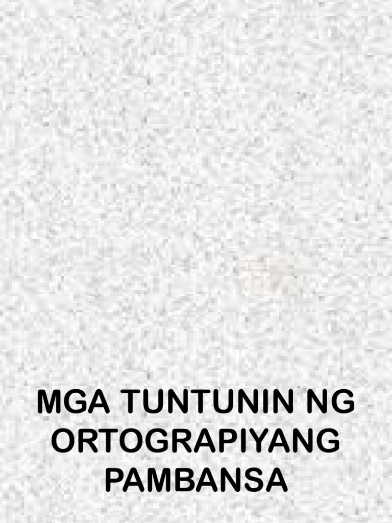 OP-mga Tuntunin | PDF