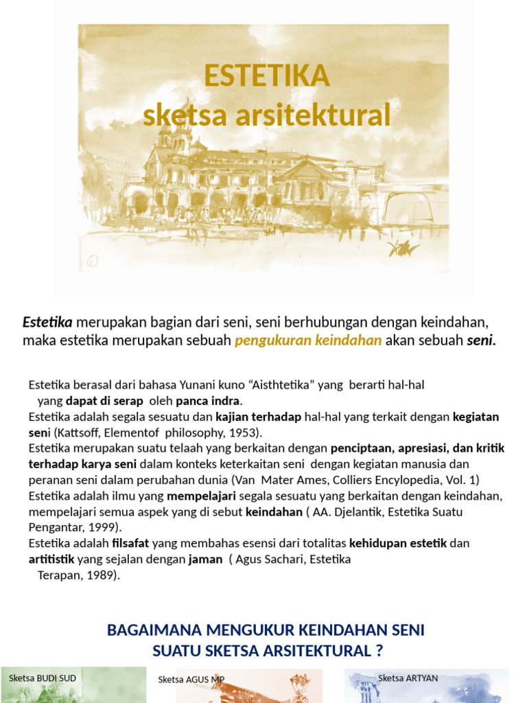 Materi Estetika | PDF