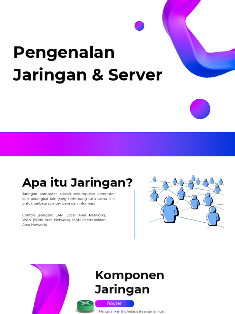 Pengenalan Jaringan Dan Server - SMK Gema | PDF