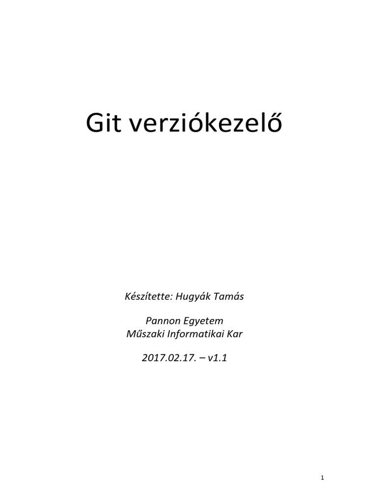 Git v1.1 | PDF