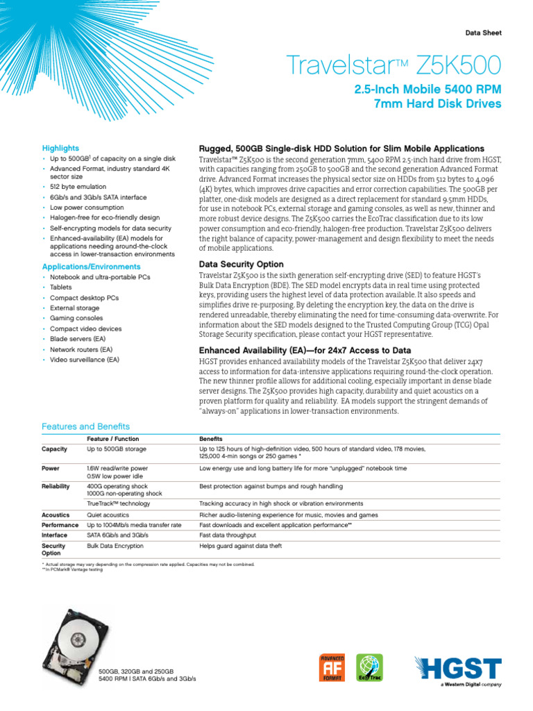 Hitachi_Z5K500_500 | PDF