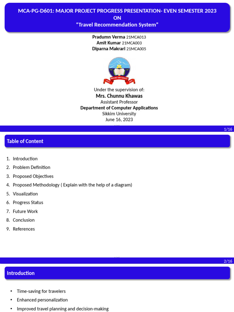 Major Presentation 2nd Updated | PDF
