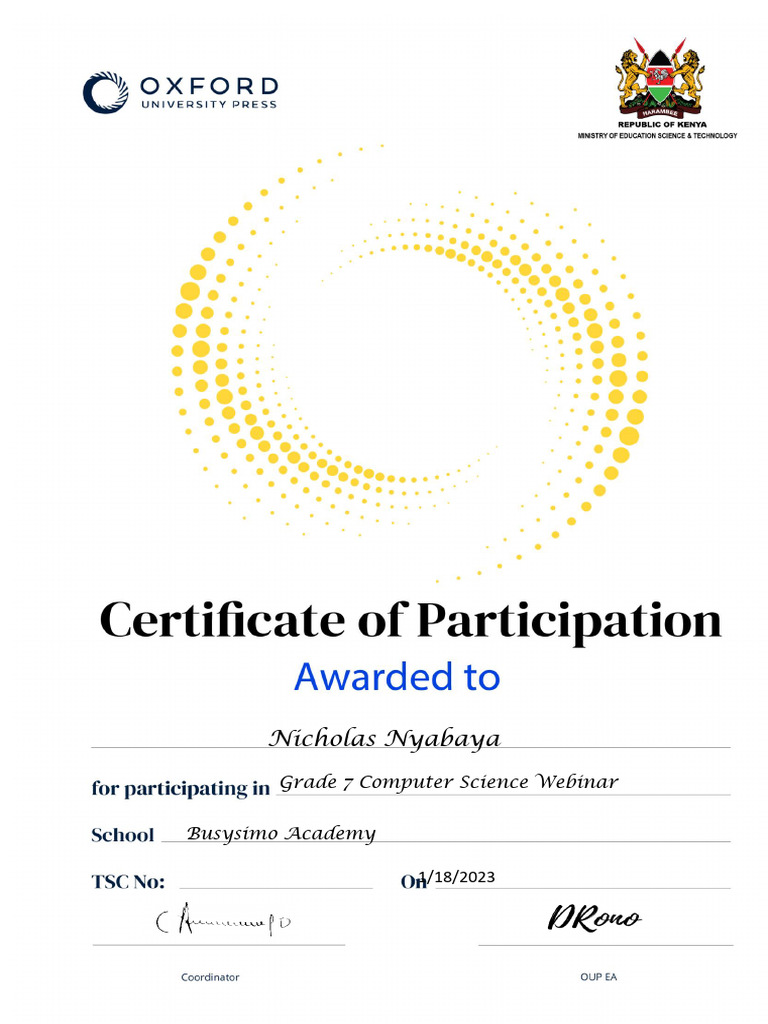 CBC Grade 7 Computer Science | PDF